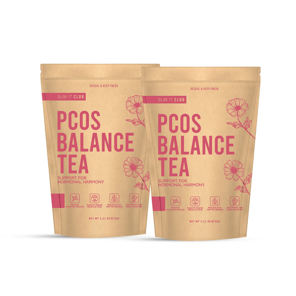 PCOS Tea – Herbal Blend for Hormone Balance & Wellness | Slim it Club ...